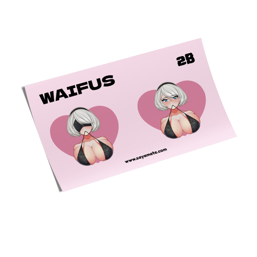 2B - STICKER SHEET - Sayamete